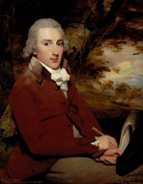 James Wauchope of Edmonstone (1767 - 1797) - Henry Raeburn | FeelTheArt