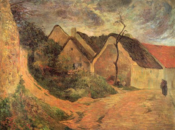 L'Entrée d'Osny par temps d'orage - Paul Gauguin | FeelTheArt