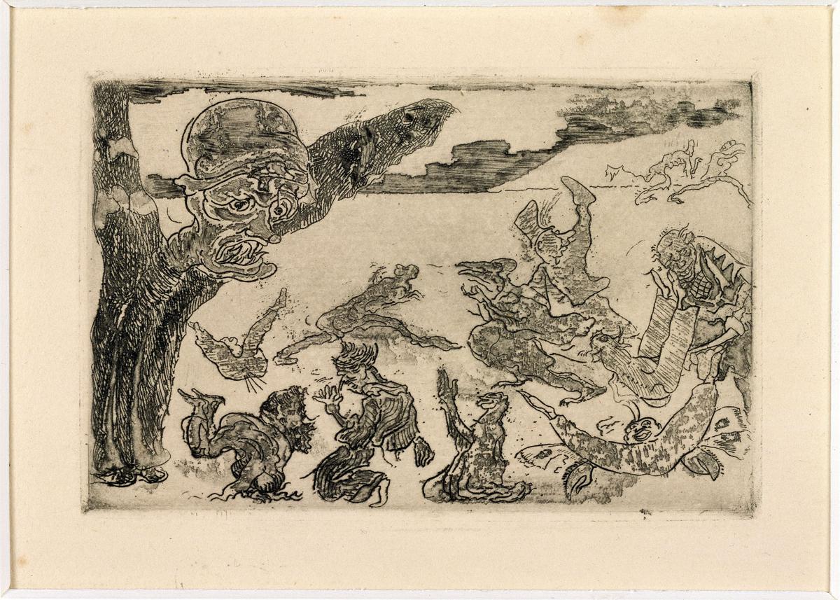 The Ghost - James Ensor | FeelTheArt