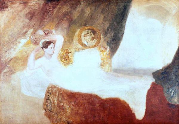 Reclining Venus - J. M. W. Turner | FeelTheArt