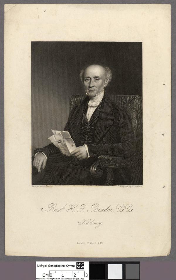 Revd. H. F. Burder, D.D., Hackney - John Cochran | FeelTheArt