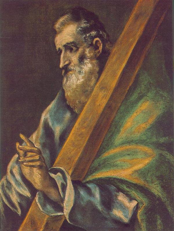 The Apostle Saint Andrew - El Greco | FeelTheArt
