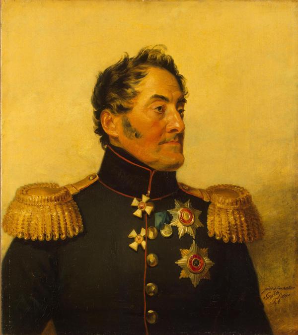 Portrait of Lev M. Yashvil (1768-1836) - George Dawe | FeelTheArt