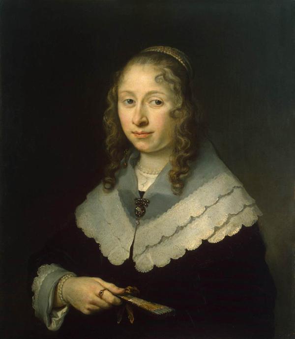 Portrait of a Woman - Govert Flinck | FeelTheArt