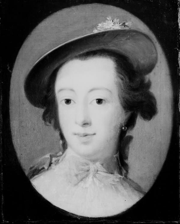 Dameportræt, kaldet frøken Sneedorf - Peder Als | FeelTheArt