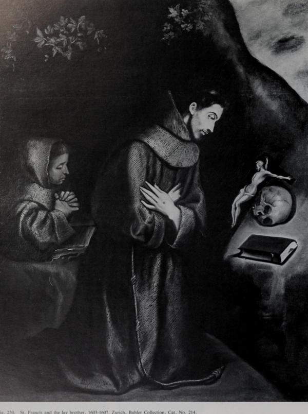 Saint Francis and the Lay Brother - El Greco | FeelTheArt