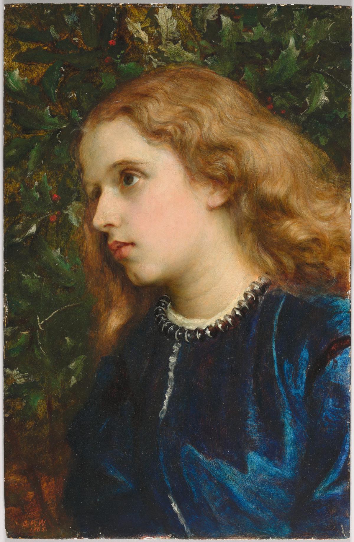 Virginia Dalrymple (1850-1922) - George Frederick Watts | FeelTheArt