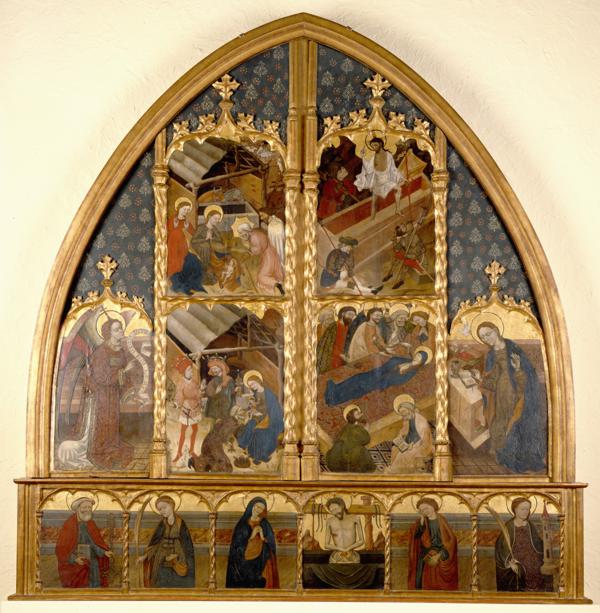 Nativity, Annunciatory Angel, Adoration of the Magi, Resurrection ...