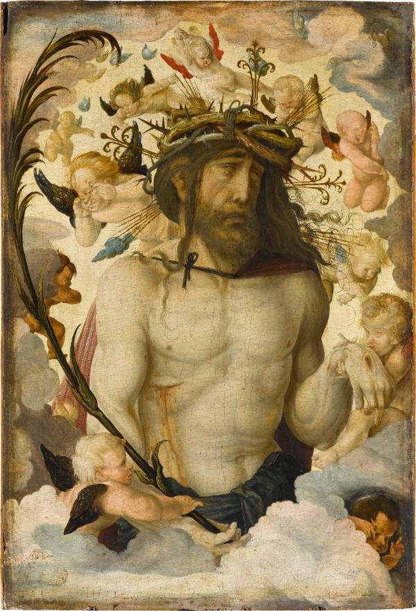 Jesus as the Man of Sorrows - Hans Baldung | FeelTheArt