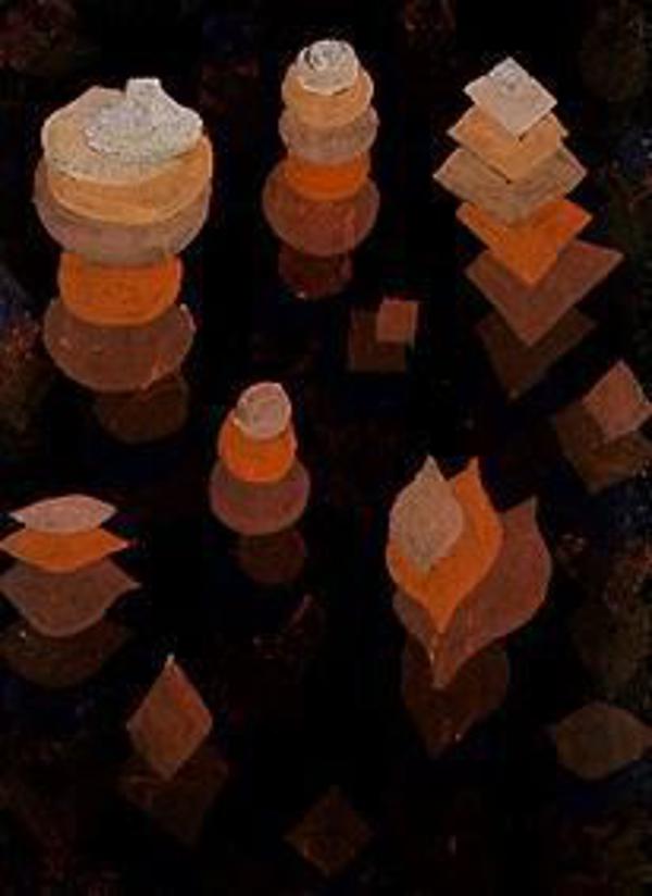 Growth of Night Plants - Paul Klee | FeelTheArt