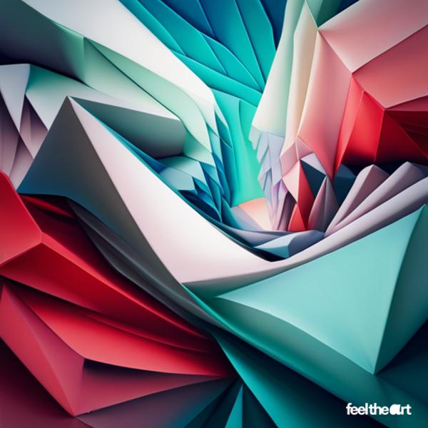 Relief and rythm abstract art #1029384756 - Loic3D (AI-Art) | FeelTheArt